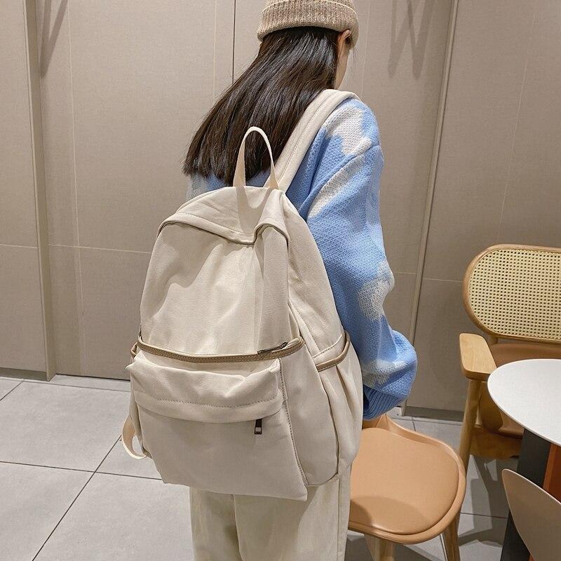 Cheap Diehe New Light Canvas Women Backpack Female Korean Simple School ...