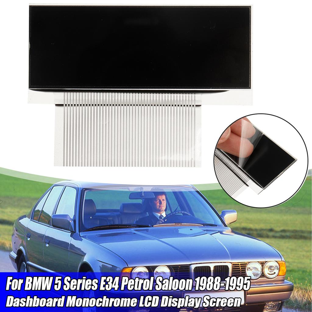 Buy Dashboard Monochrome LCD Display Screen For BMW 5 Series E34 Petrol ...