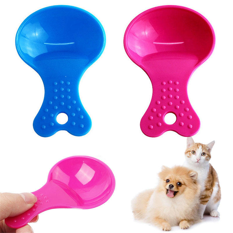Buy Plastic Sealing Food Spoon Pet Supplies Pet Food Feed 2 Color Pet ...
