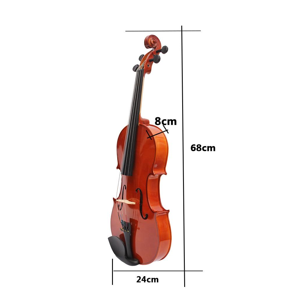 Buy 4/4 Full Size Solid Maple Viola of 16 Inch with Case Bow Bridge ...