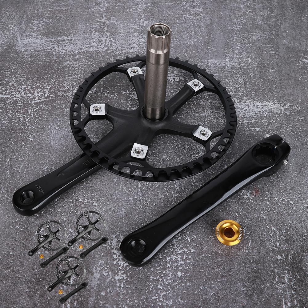 Buy Durable and Sturdy Bike Crankset, Hollow Integration Crankset, for ...