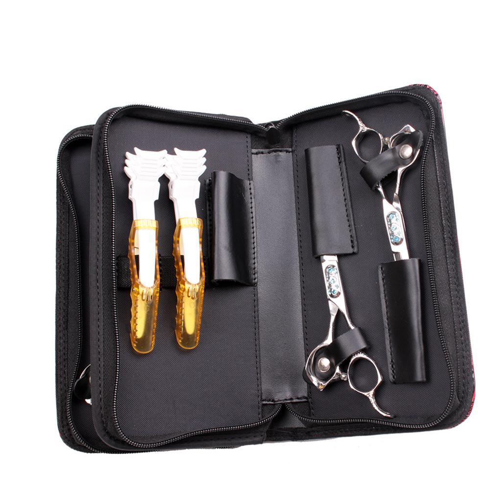 Buy PU Leather Hair Scissors Shears Case Hairdressing Tool Pouch Bag ...