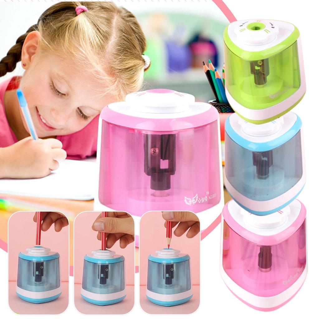 Buy Children Battery Mode Convenient Electric Pencil Sharpener Fast ...