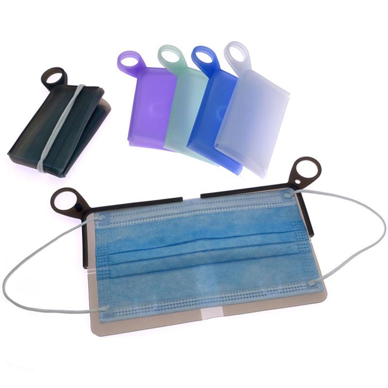 Buy Foldable Mask Storage Clip For Disposable Face Mask Portable ...