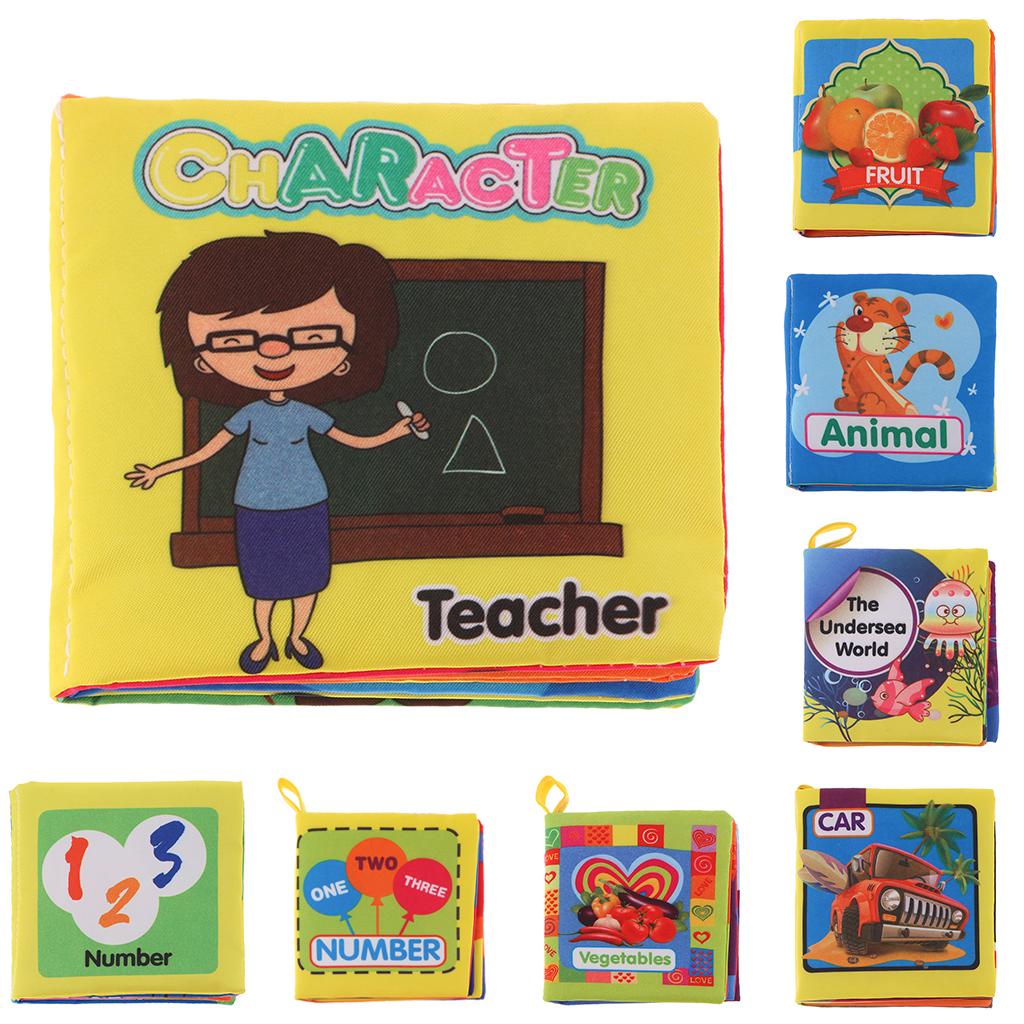 Buy Soft Cloth Sound Book Children Early Learning Educational Toy ...