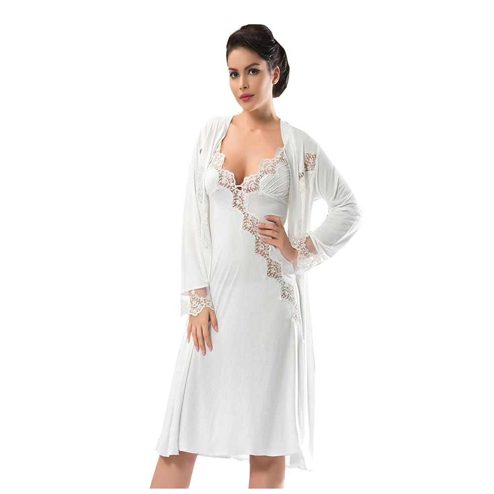 Comprar Satin Lycra Lingerie Sleepwear Robe Nightwear Bathrobe Ladies ...