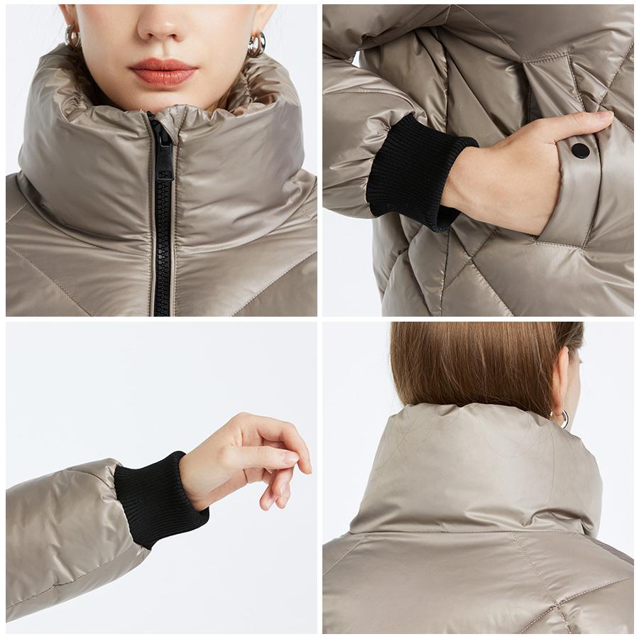 Cheap MIEGOFCE Autumn Winter Simple Style Women's coat Windproof Stand ...