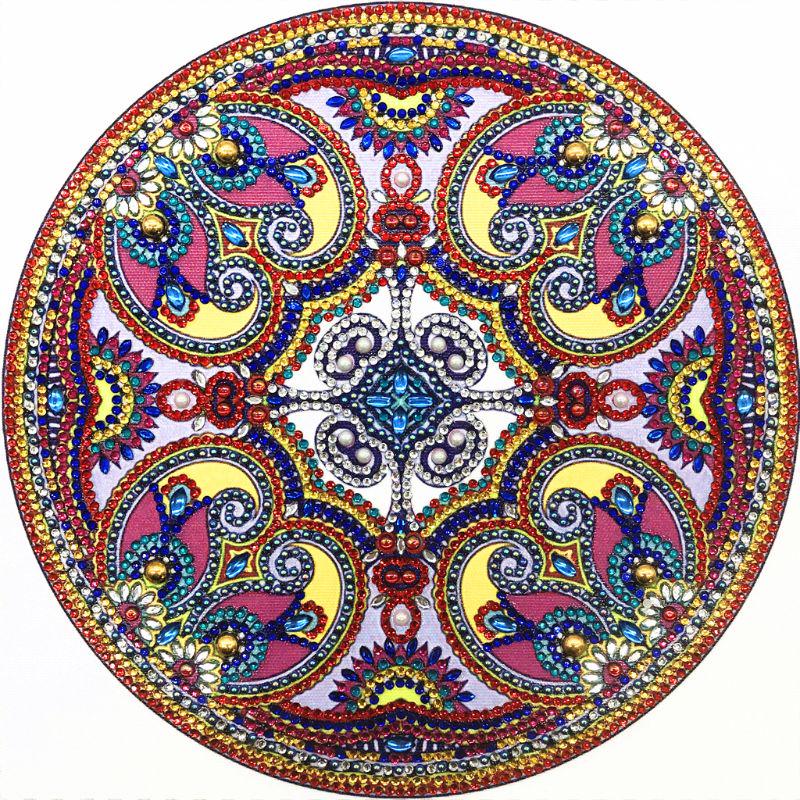 Cheap Circle 5D Special Shaped Diamond Painting Embroidery Needlework ...