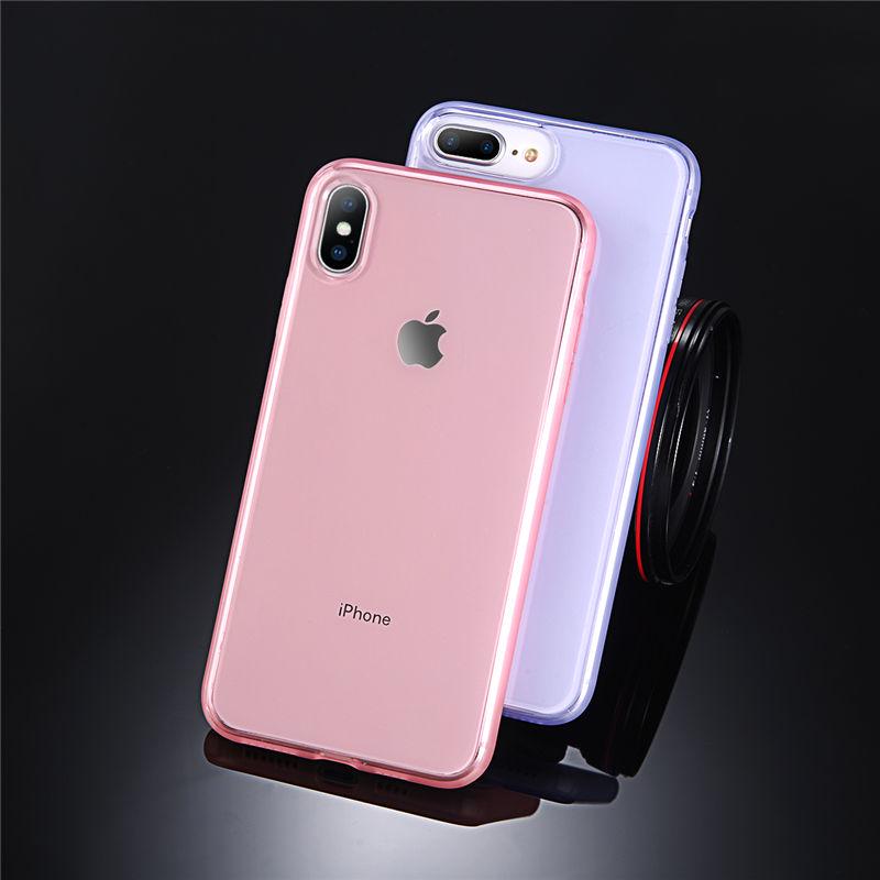 Soft TPU Transparent Anti-shock Phone Case For iPhone 11 Pro Max 6 7 8 ...