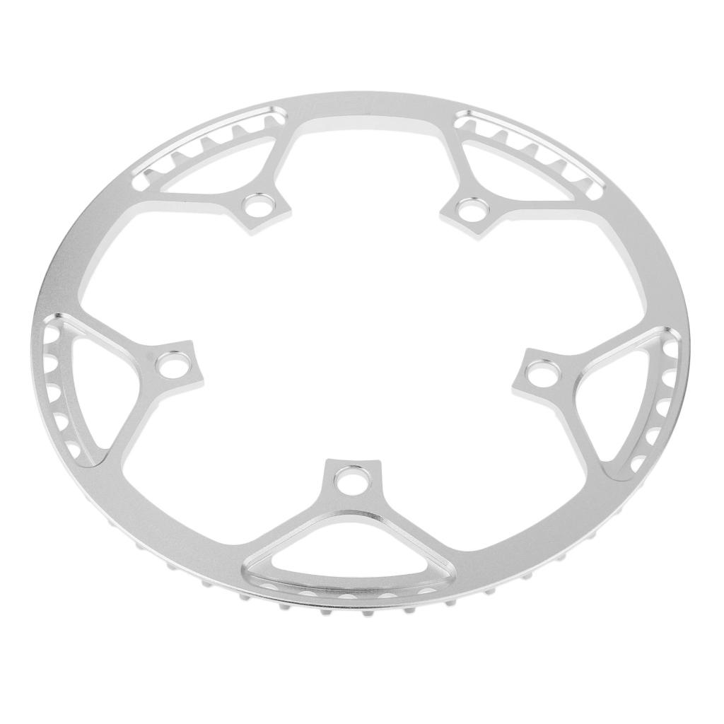 Buy 45T 47T 53T 56T 58T Chainring 130 BCD Single Speed Chain Ring Red ...