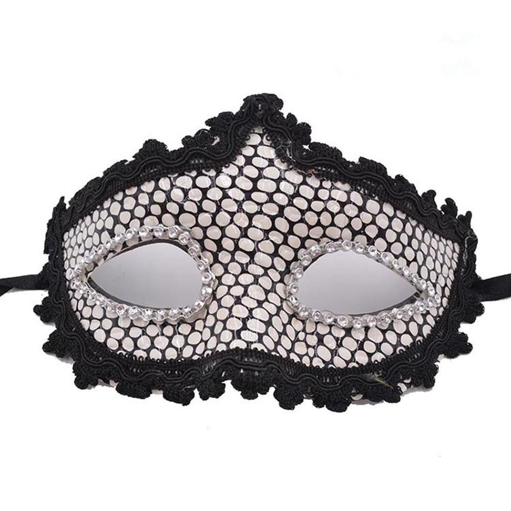 Buy Leather Fashion Sexy Spike Masquerade Ball Eye Mask Costume Party ...