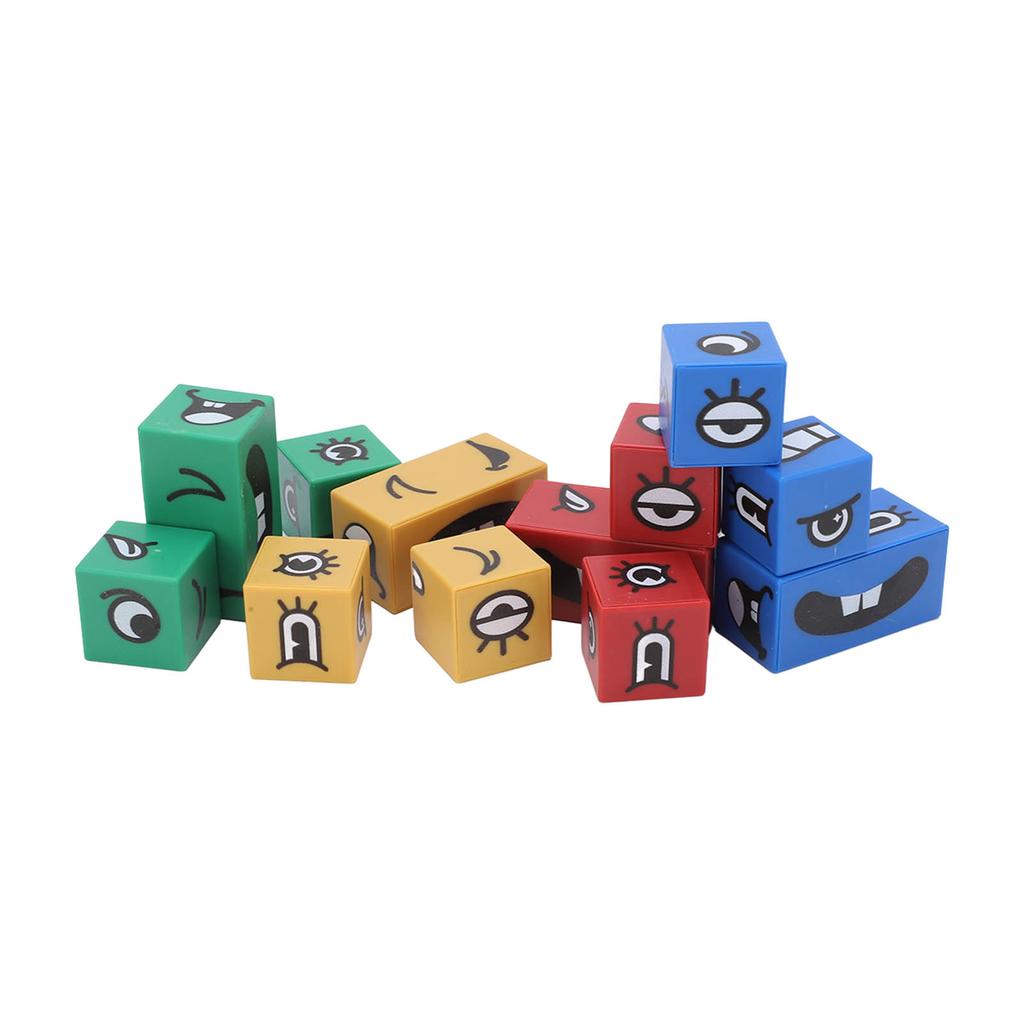 Buy Face Changing Building Block Expressions Matching Block Educational ...