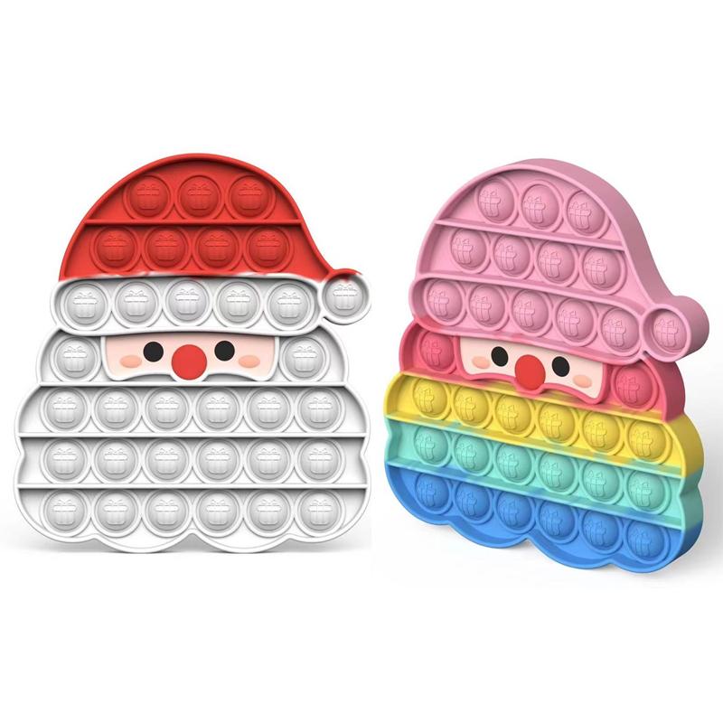 Sensory Fidget Popper Toy Silicone Stress Relief Anti-Anxiety Toy ...