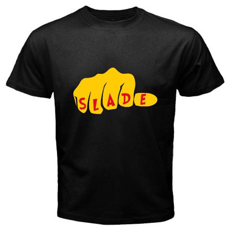 Buy New Slade Fist Glam Rock 1970S Skinhead Xmas Men Tshirts Teeshirt ...