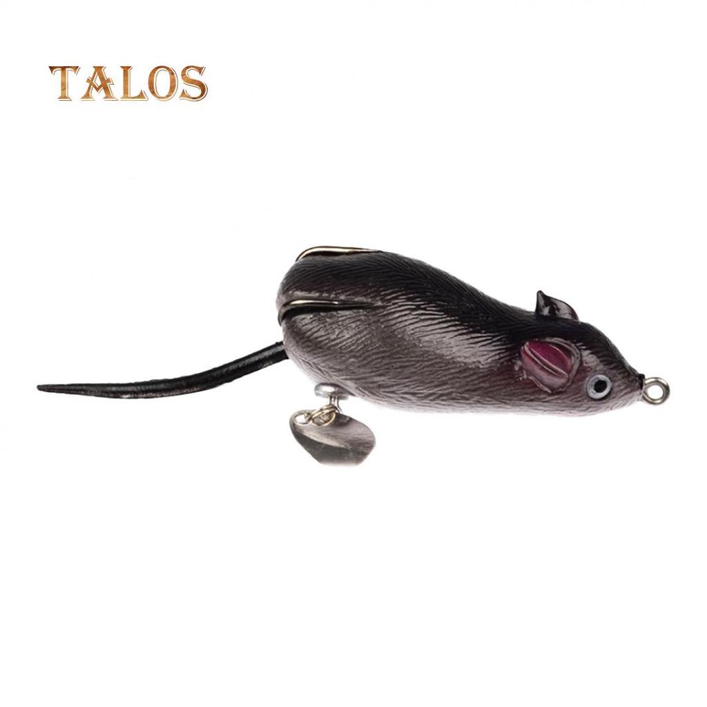 Cheap Lifelike 3D Rubber Sharp Hook Rat Fishing Lure Bait Snakehead ...