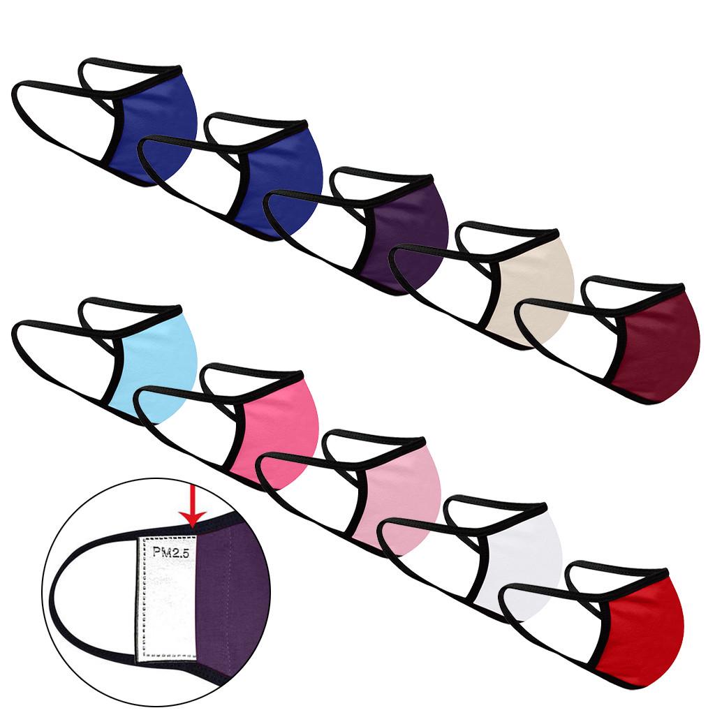 Buy 10PCS Anti-dust Reusable Mouth Cloth Pocket Mask Mouth Cover For ...
