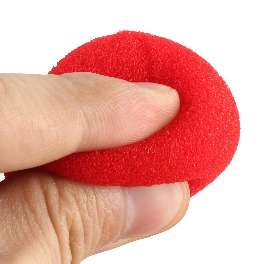 Buy 1PC 4.5cm Small Red Sponge Balls Funny Props Magic Props Clown Nose ...