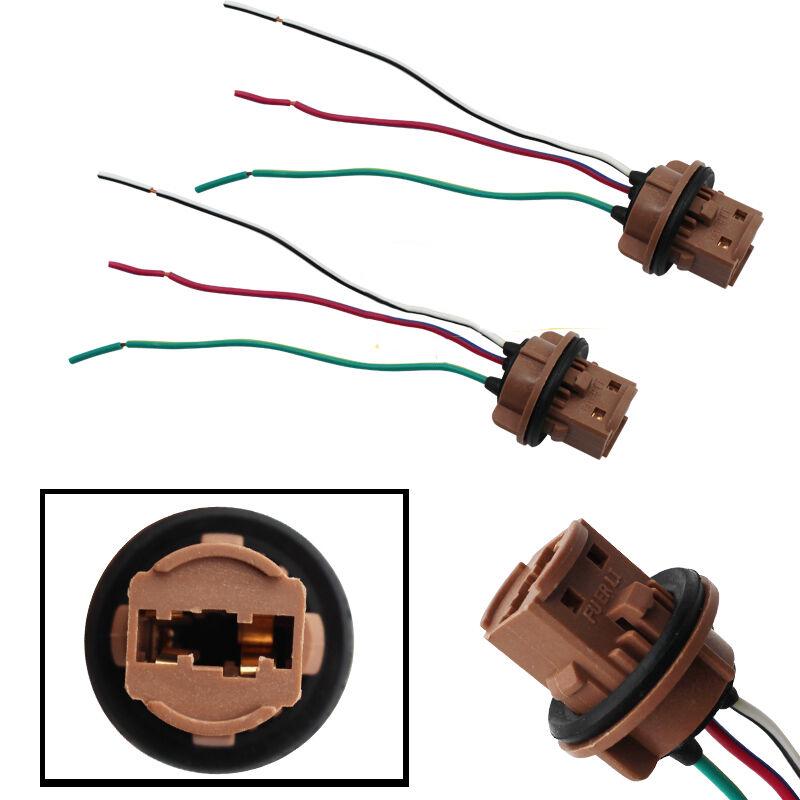 Buy iJDM Wiring Harness Sockets 7440 7443 For LED Bulbs, Turn Signal ...