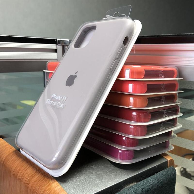 Buy Shockproof Liquid Silicone Case For iPhone 11 12 13 Pro Max 12Mini ...