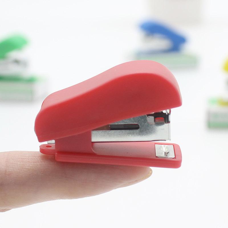 Buy Super Mini Stapler Home Office Paper Document Bookbinding Machine ...