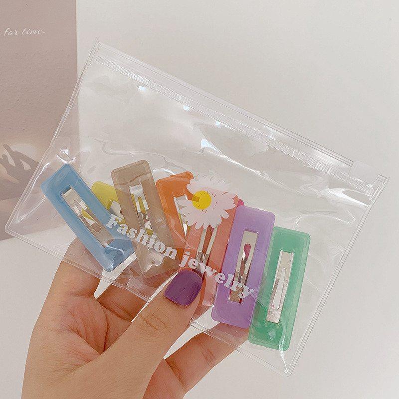 Cheap Women Girls Exquisite Simple Metal Snap Pins Charming Hair Clips ...