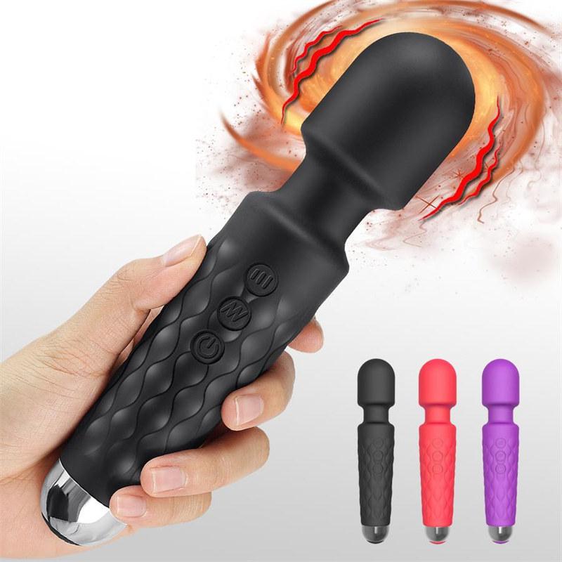 Cheap Powerful Magic Wand Vibrators For Women Clitoris Stimulator Av