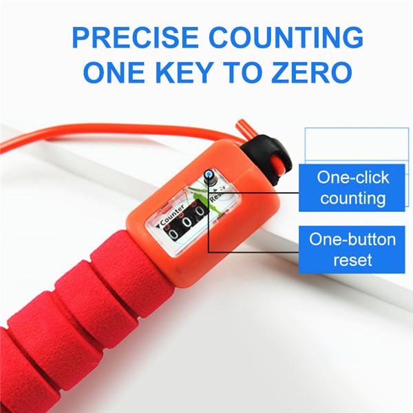 Buy Sponge Electronic Counting Rope Skipping Rope Student Physical ...