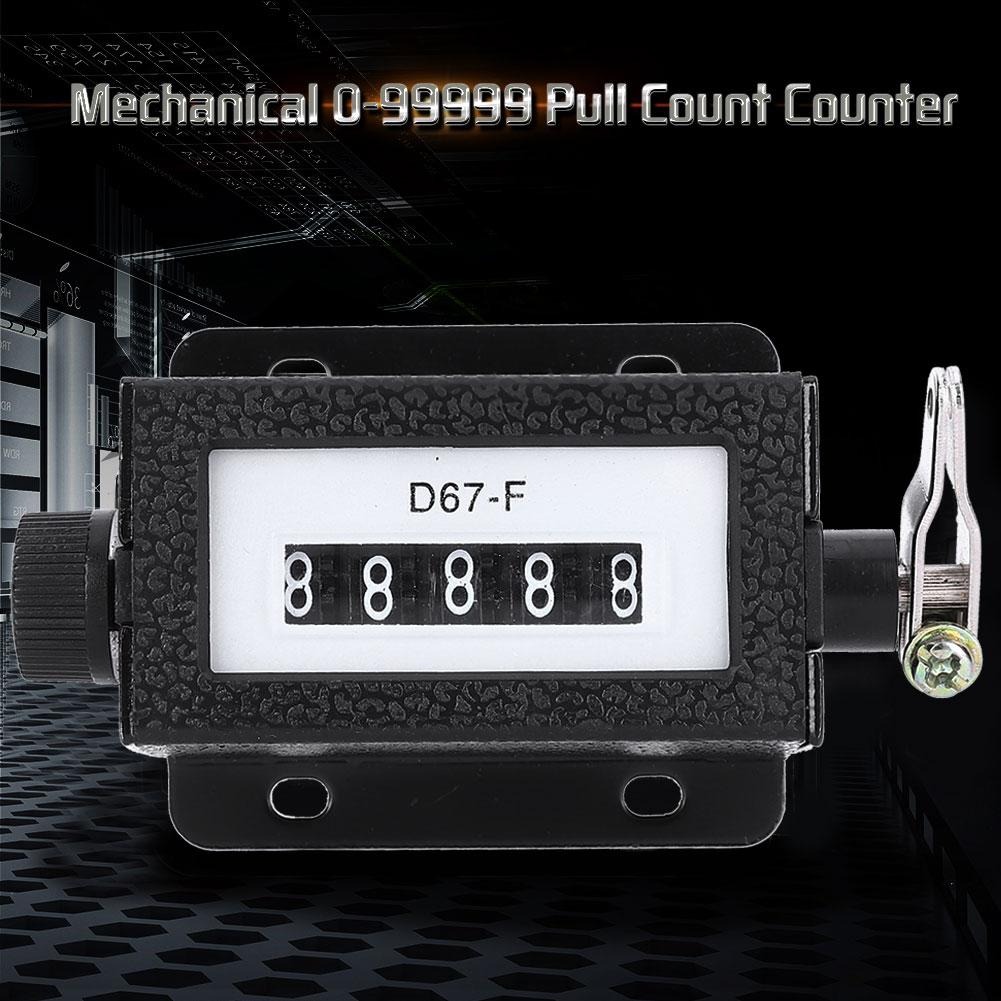 Cheap Mechanical 5 Digit 0-99999 Pull Count Counter Rotary Knob ...