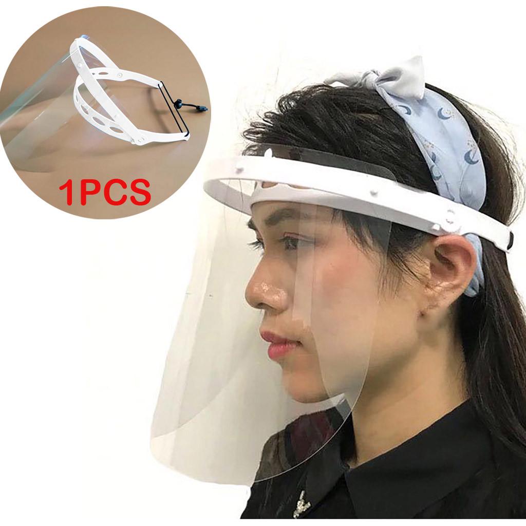 Buy Reusable Washable Clear Full Safety Face Shield Visor Mask Anti-fog ...