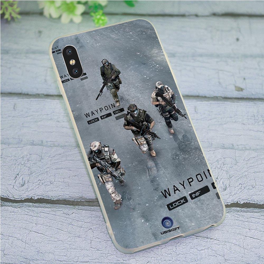 Buy Ghost Recon Phone Cover for iPhone 6 Plus Case 7 XR X 8 5 6S 5S SE ...