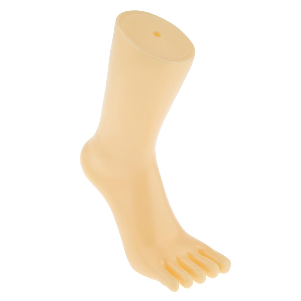 Buy Plastic Foot Model Mannequin for Socks Shoes Anklet Display Skin ...