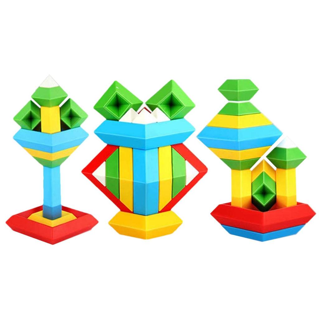 Kaufe Pyramid Stack Blocks|Stackable Pyramid|Rubanta Puzzle Assembling ...