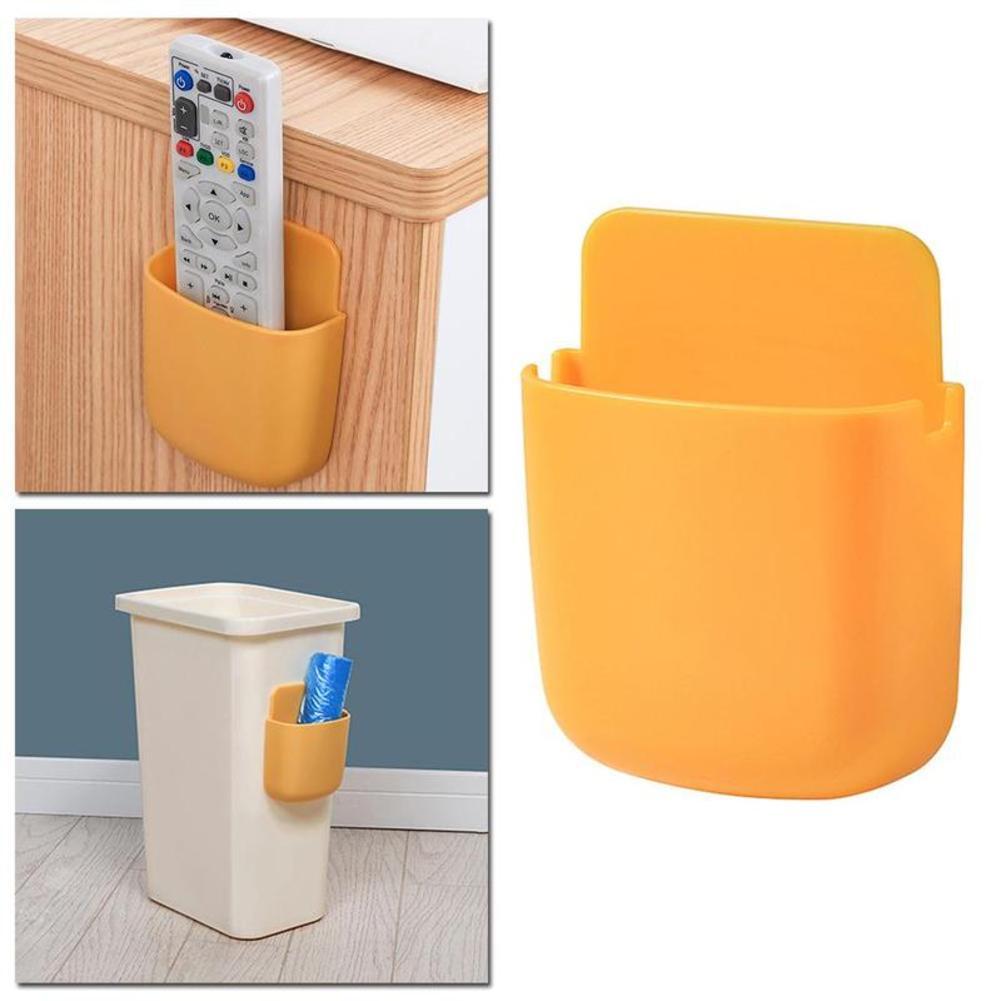 Buy Household Items Creative Remote Control Storage Box Punch-free Rack ...