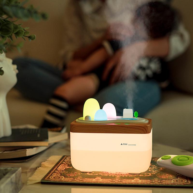 Buy LED Mist Humidifier Aromatherapy Diffuser with Remote Control for ...