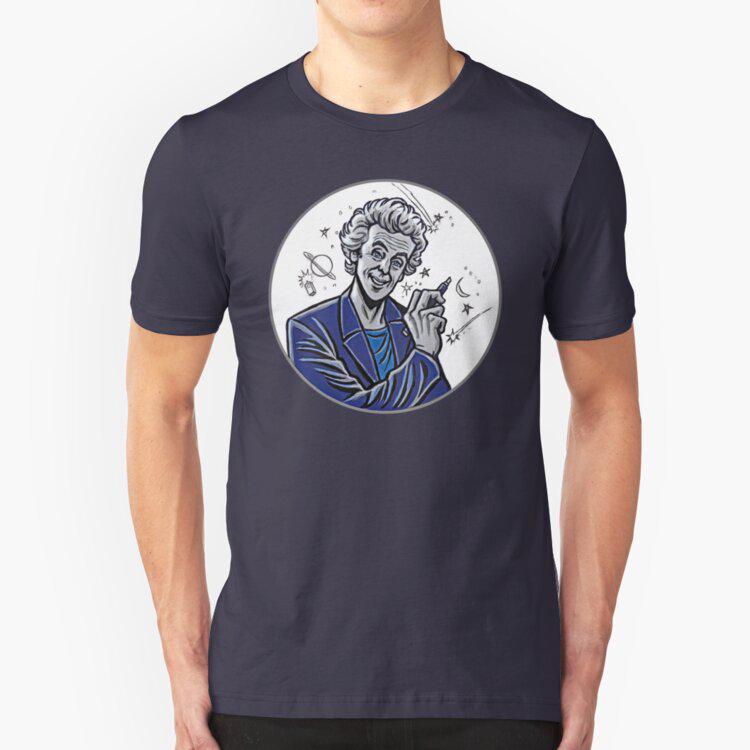Buy Moon Man Peter Capaldi Cotton Black Tees Summer Men T Shirts Male ...