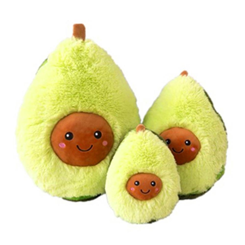 Buy Avocado Pillow Fruit Stuffed Animal Avocado Action Figure Cartoon ...