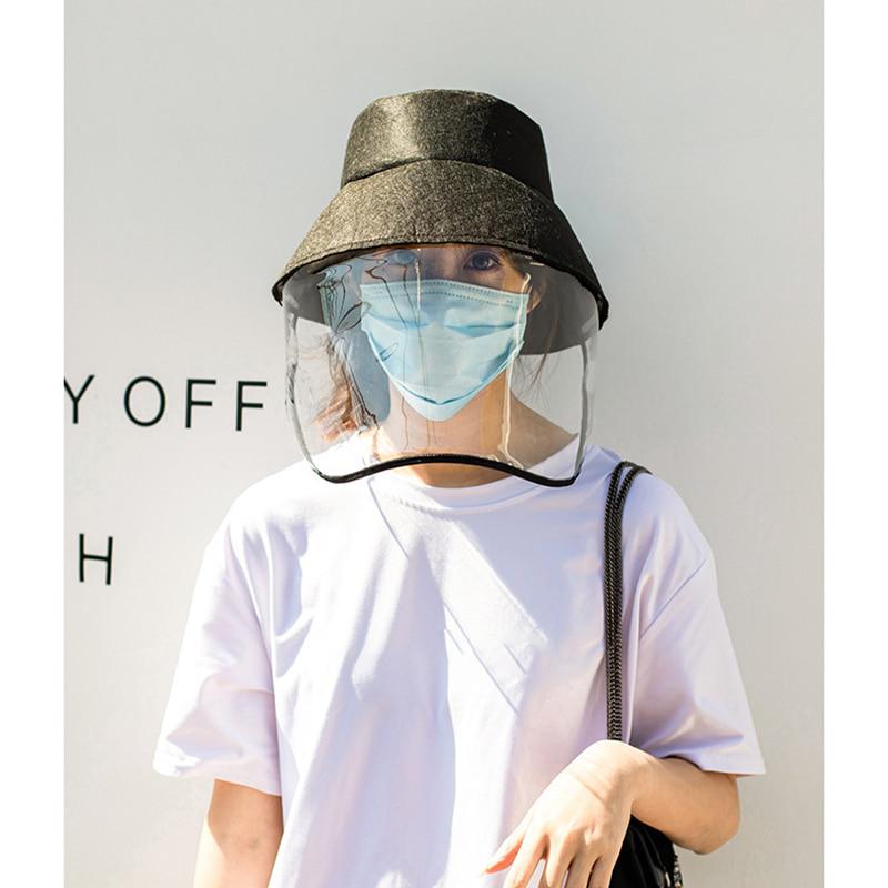 Buy Epidemic Mask Mask Fisherman Hat Cover Face Protective Hat Anti-fog ...