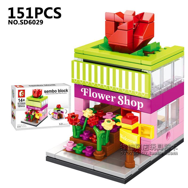 Buy City Series Playing House Toy Figure Girls Model Building Kits ...