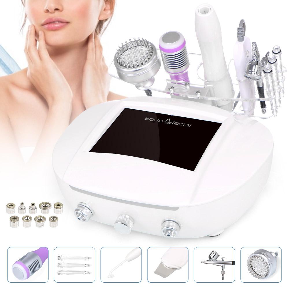 Satın alın 6 In 1 Microdermabrasion Ultrasonic Skin Scrubber Photon ...