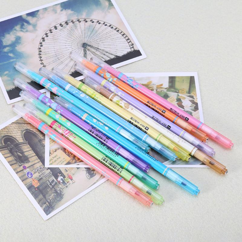 Diamond Highlighter Double Change Color Magic Graffiti Marker Pen ...