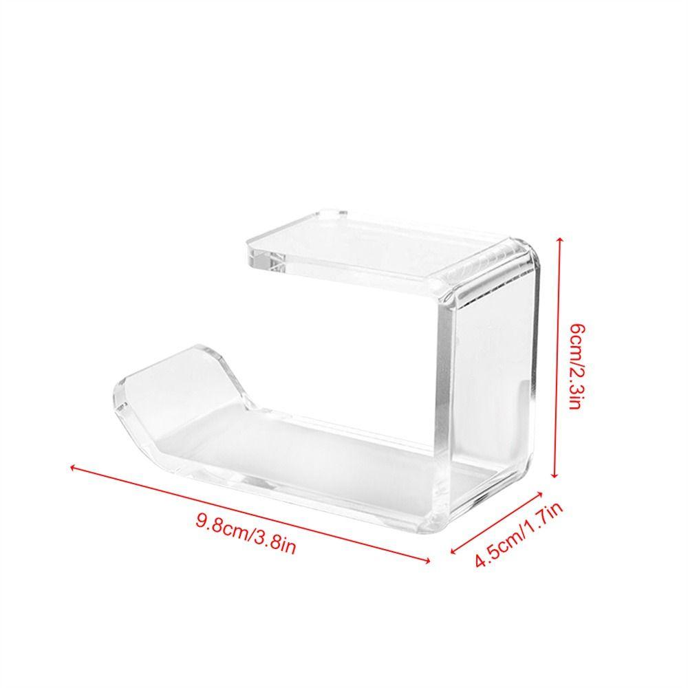 Kaufe Wall Mount Acrylic Headphone Hanger Headphone Bracket Headset ...