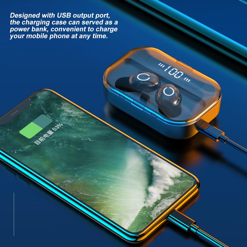 Buy T11 TWS Earphones Bluetooth 5.0 True Wireless Headphones Waterproof ...