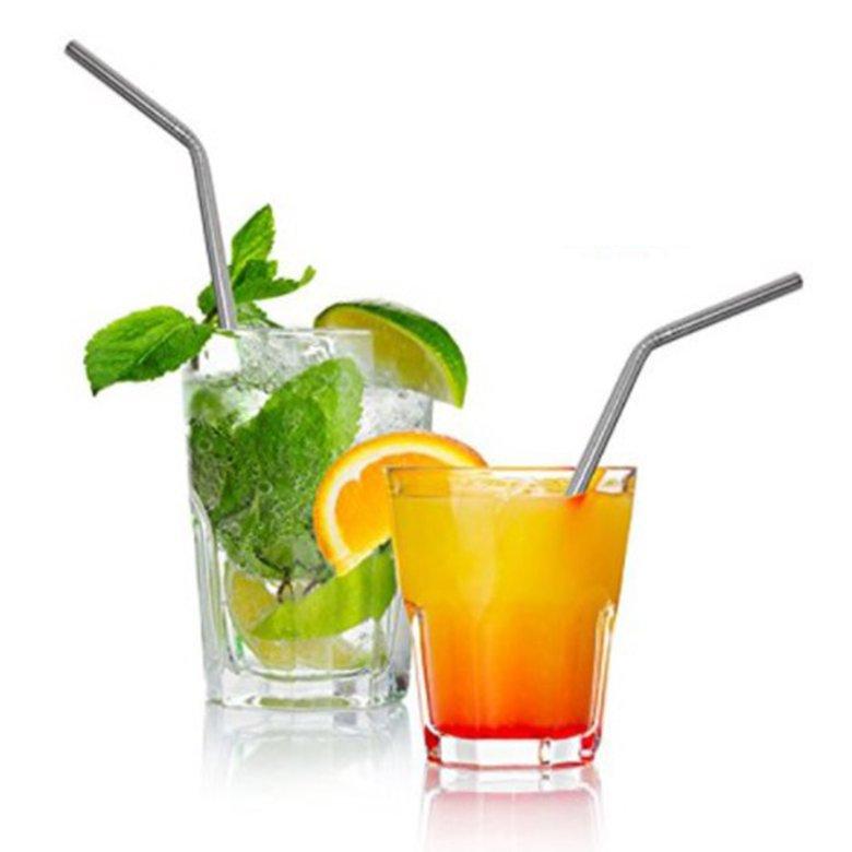 Buy SW 304 Stainless Steel Straws Color Metal Straws Creative Beverage ...
