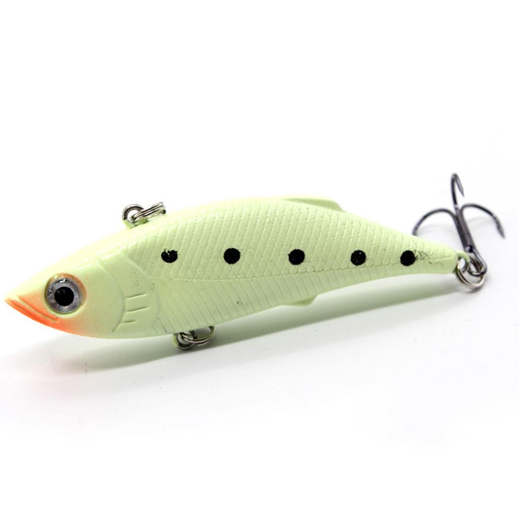 Buy 5Pcs Night Fishing Lures Kit Luminous Artificial Wobblers Hard ...