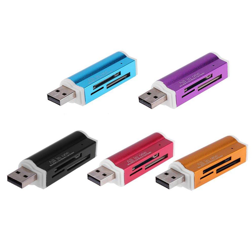Buy PEEUSB 2.0 Aluminum Alloy Four-in-one Card Reader Multi-function ...