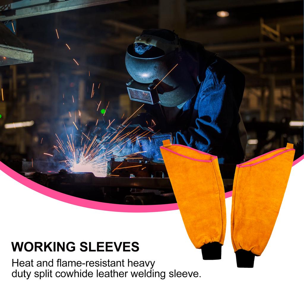 Buy Welder Lengthen Arm Protective Sleeves Welding Arm Sleeves Working ...