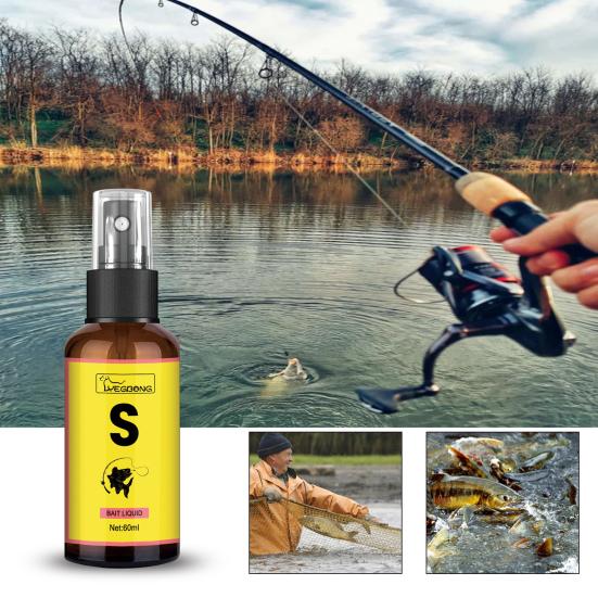 Buy 60ML Compact Mild Ingredients Increase Fish Bite Large Capacity ...