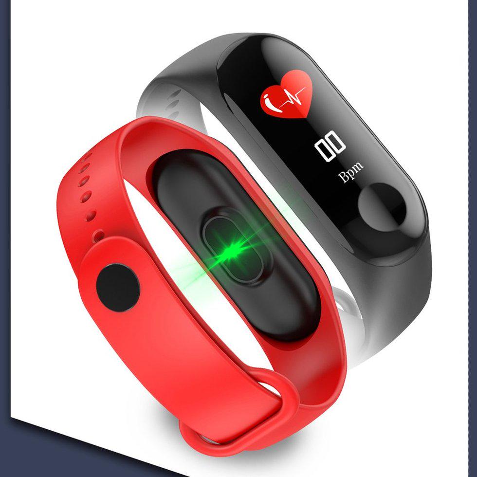 Cheap Color Screen Smart Wristband Bracelet Band M3C OLED 128 x 80 ...
