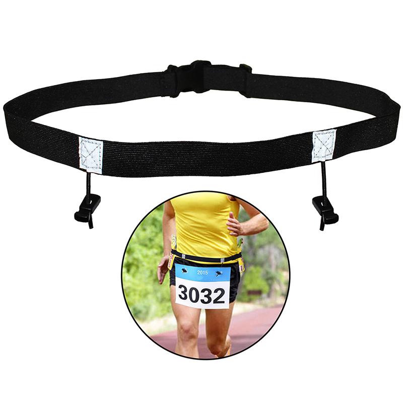 Buy Triathlon Marathon Race Number Belt Running Waist Pack Cloth Bib ...