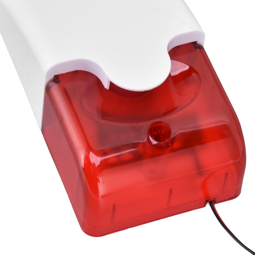 Cheap Mini Strobe Siren Wired Alarm Strobe Flashing Light Horn Flash ...